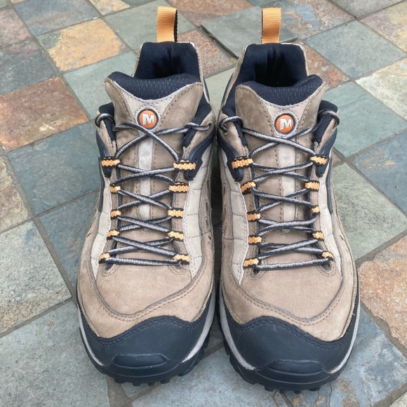 Merrell | Shoes | Merrell Radius 2 Kangaroo Boa Hiking Shoes Sz 15 ...